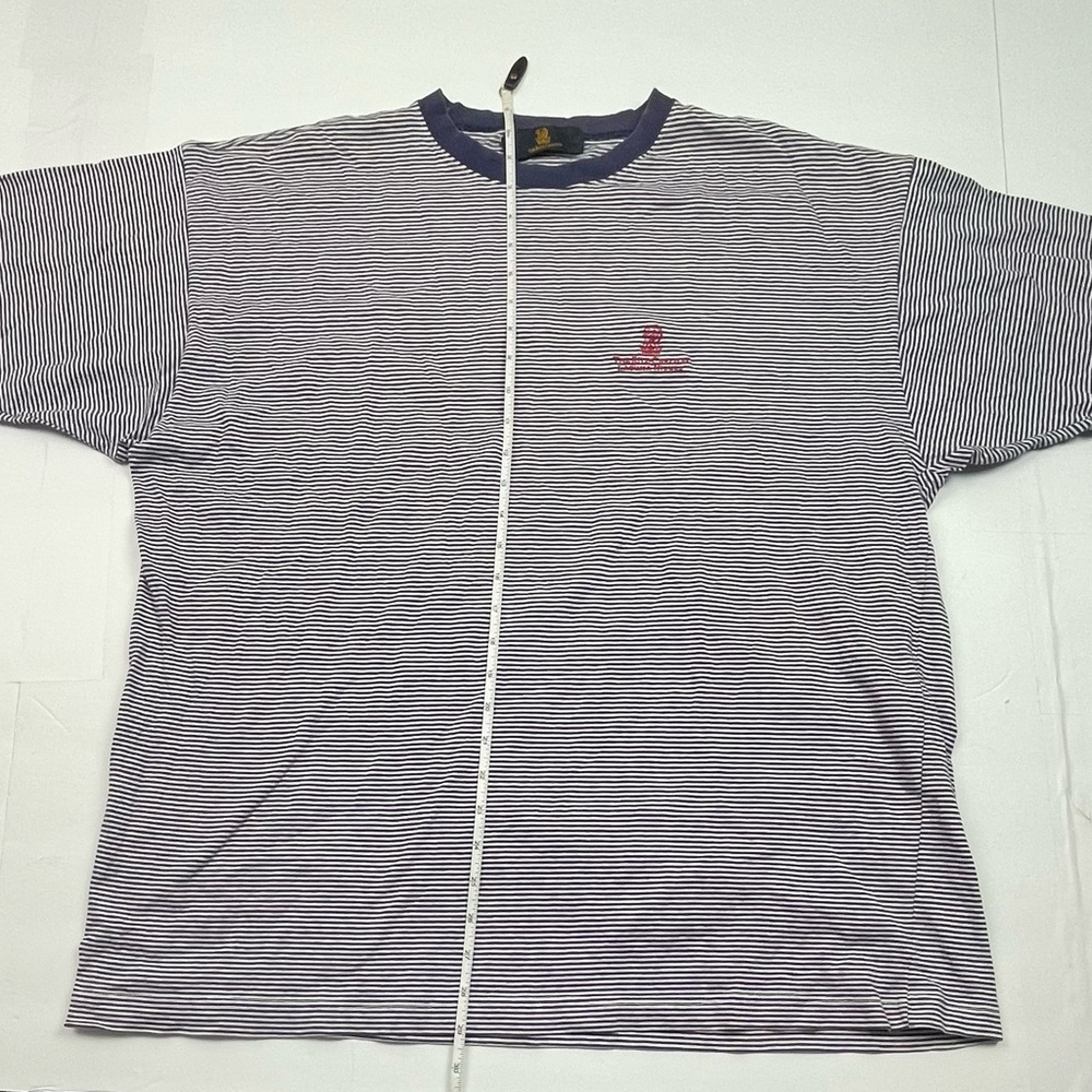 Vintage The Ritz Carlton Striped 1990s Embroidered Lo… - Gem